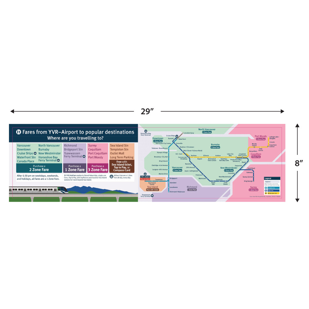 CVM Headliner Map, YVR – TransLinkStore.ca
